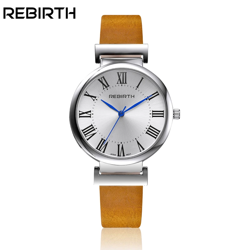 Women Fashion Casual Watch 30M Waterproof Luxury REBIRTH Brand Quartz ...