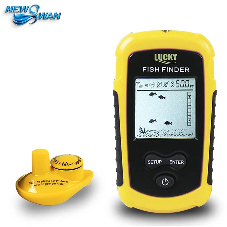 Fish Finder Sounder Wireless Sonar Fishing Underwater Camera Deeper ...
