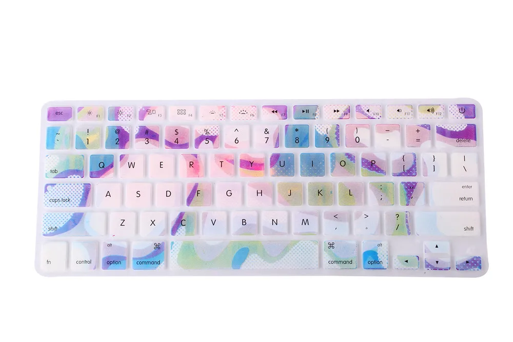 Macbook Keyboard Cover Rainbow