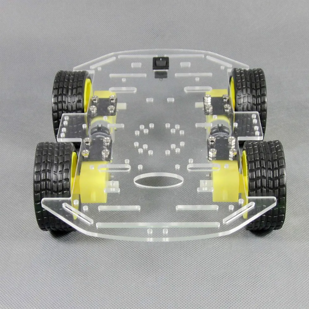 Rotoup 4WD Smart Robot Car Chassis Kit Motor wheels Speed Encoder for ...