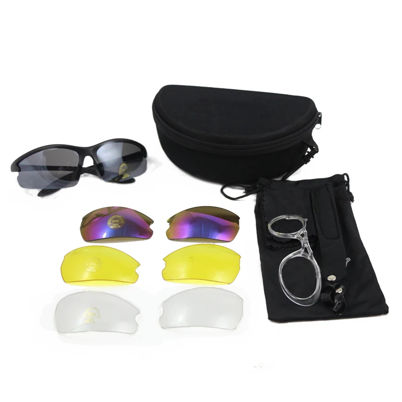 C3 Outdoor Hunting Hiking Glasses Tactical Goggles Army Comabt Shooting ...