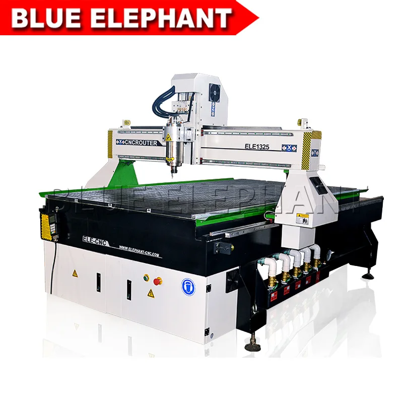 Blue Elephant Cheap Price 1325 Three Spindle Wood Cnc Router Machine ...
