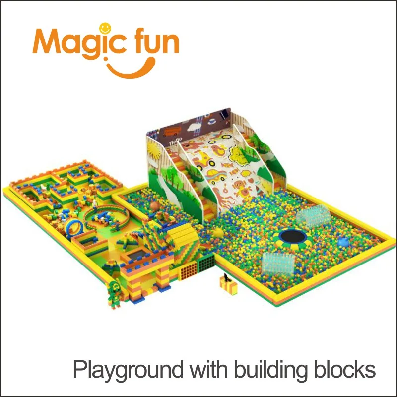 MAGIC FUN Indoor Playground para crianças, Kids Equipment, Commercial ...