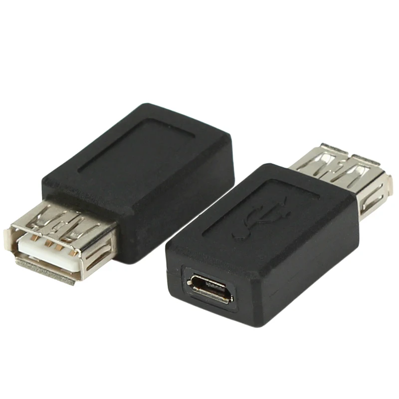 1 PCS Micro USB Female to USB Female Adapter Connector - AliExpress 44