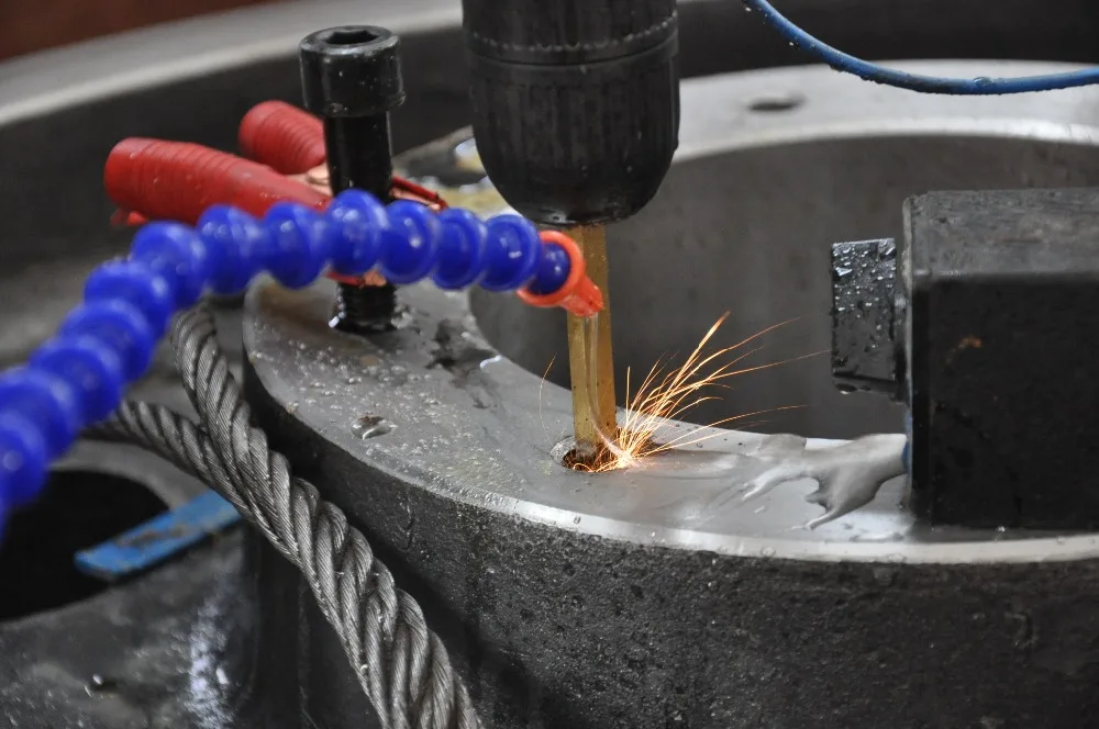 1 Set Small Mini EDM 8C Machine used cnc machines tool equipment broken ...