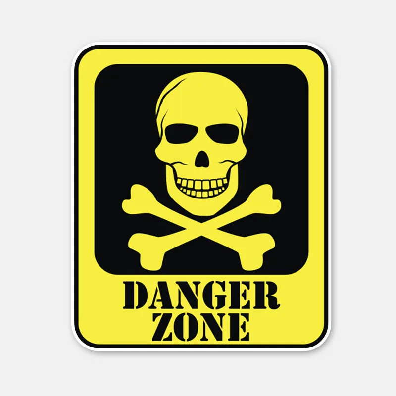Danger Zone Sign