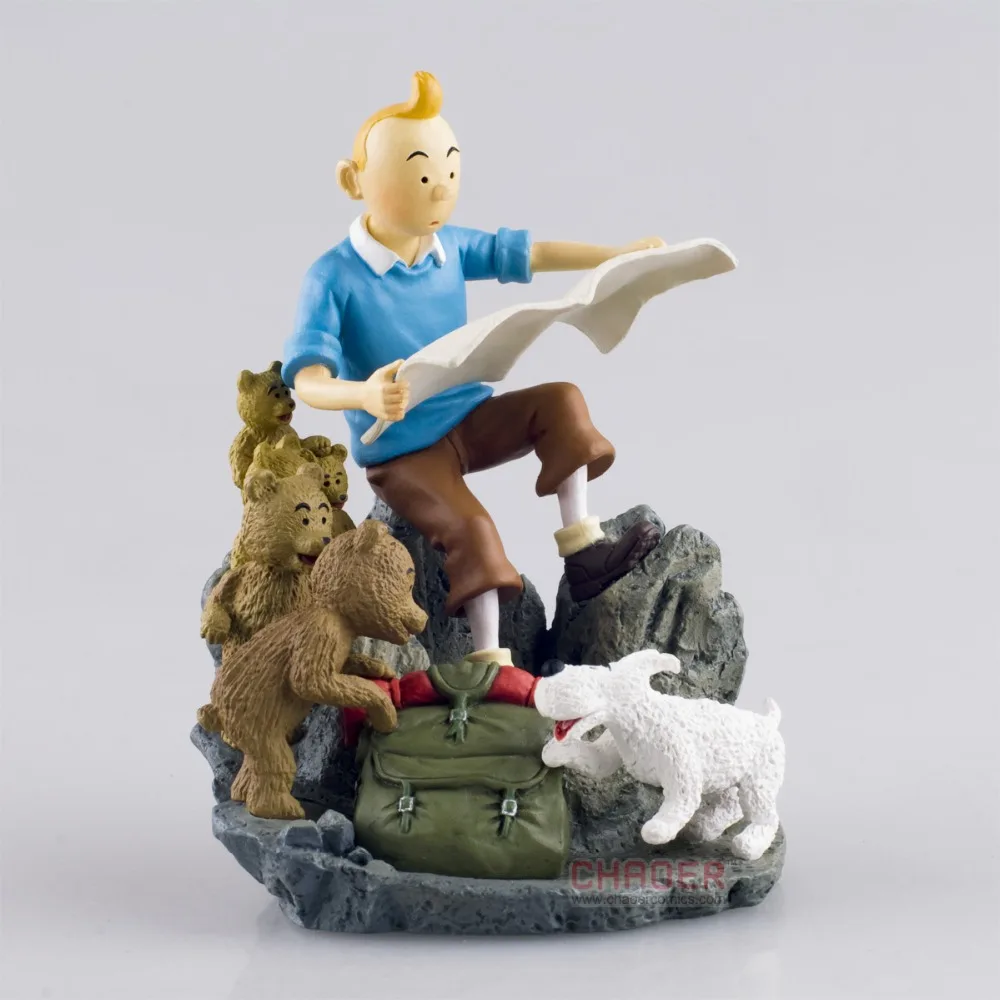 1X The Adventures of Tintin Figure Set DESTINATION MOON New -in Dolls ...