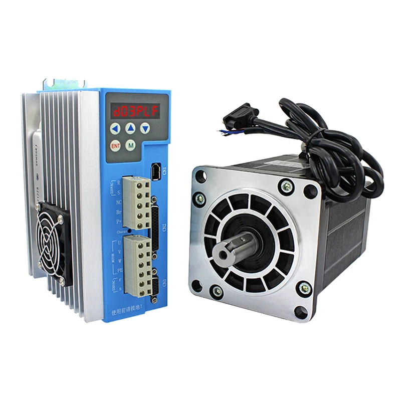 Lcda2260h+lc110h3219 3 Phase Nema 42 20nm Closed Loop Stepper Servo Motor Driver Kit ，digital ...