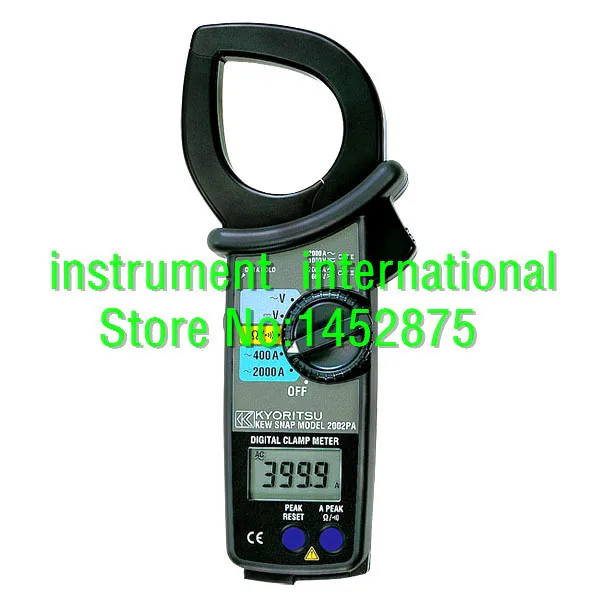 KYORITSU 2002PA Digital Clamp Meters 2000A !!NEW!!|clamp digital meter ...