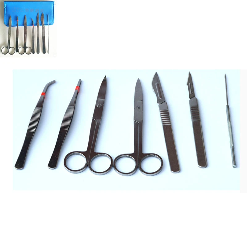 4pcs Or 7 Pcs /set Dissector Microscope Dissecting Tool Kit For ...