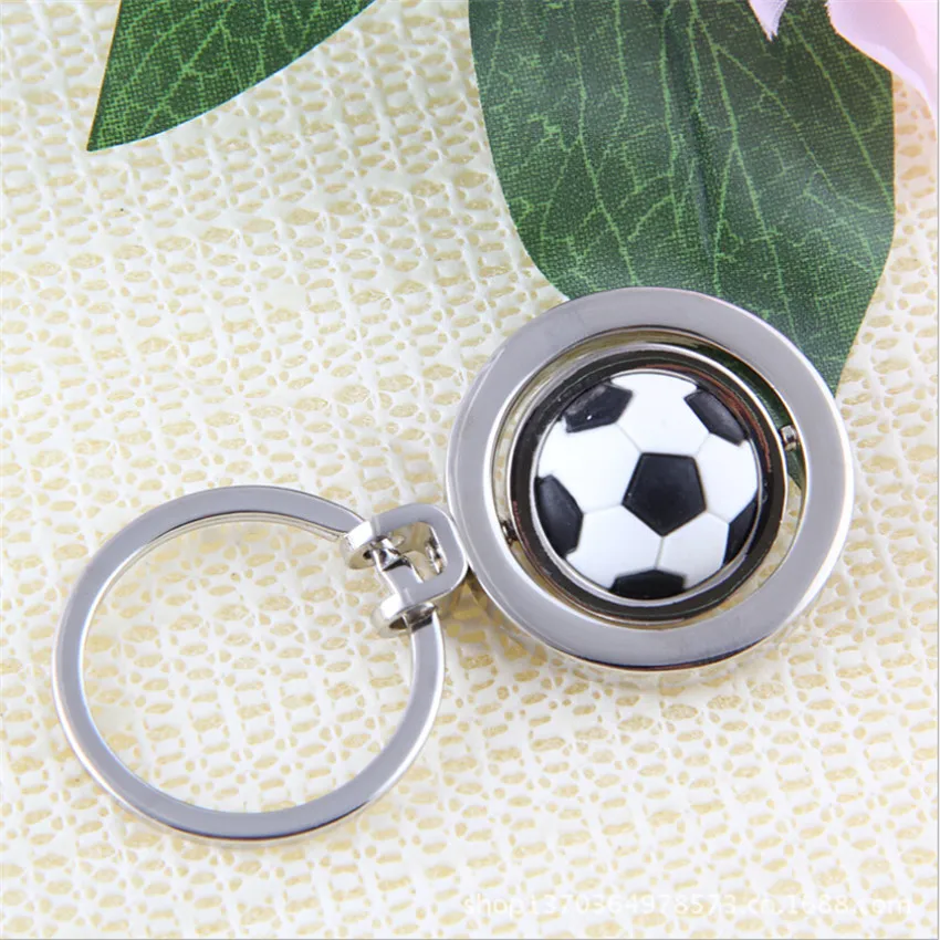 2017 Fashion Men Girls Gifts 3D Ball Keychain For Bag Key Holder Charm ...