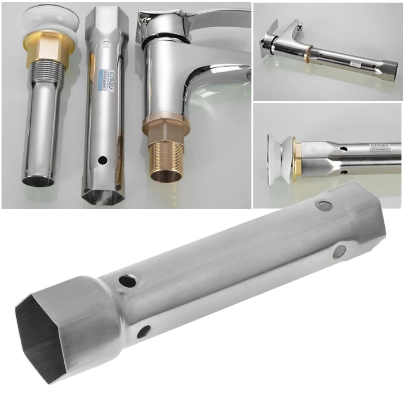 Pipe-Spanner-Repair-Tool-Allen-Key-Ring-Socket-Wrench-Ratchet-Sink ...