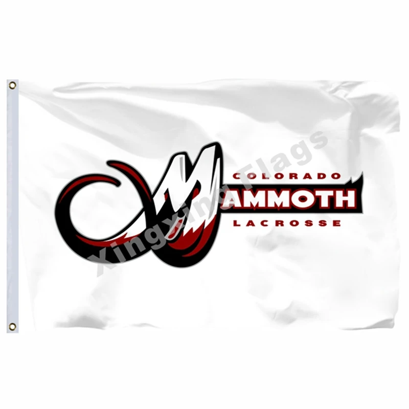 Colorado Mammoth Flag 3ft X 5ft Polyester Lacrosse National Lacrosse ...