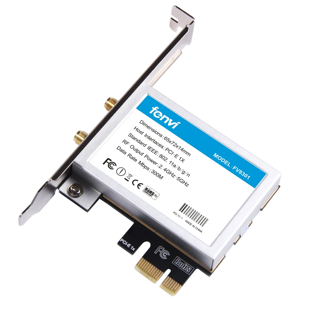 Купить fenvi пк по Wi-Fi на PCI-е адаптер 300 м беспроводной антенны ...