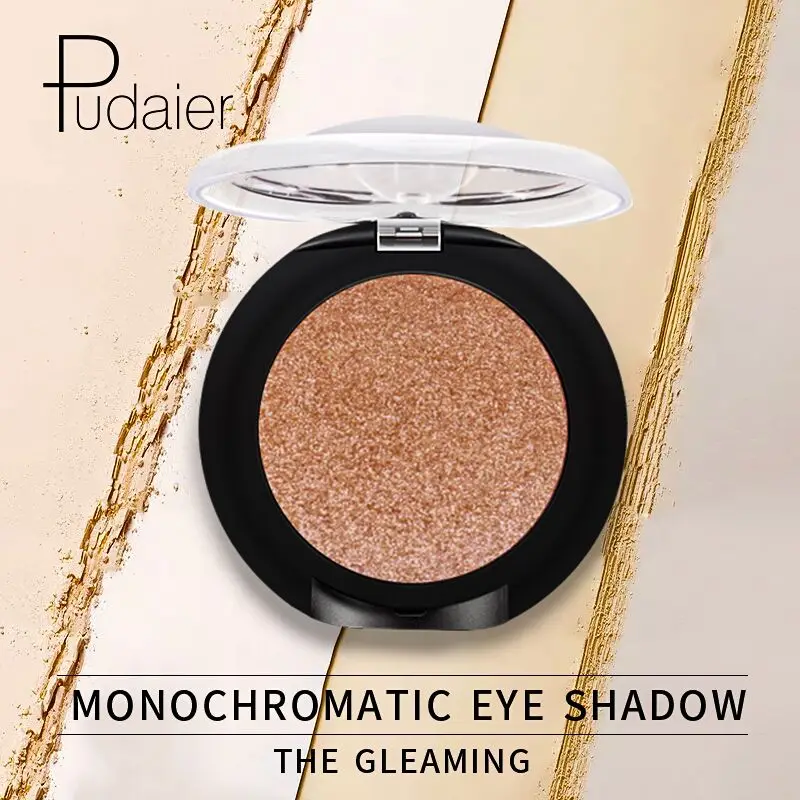 Pudaier New Shiny Diamond Waterproof Smoky Glitter Eyeshadow Pigments ...