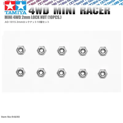 10 piezas de 2mm para Tamiya 4WD Mini Racer, modelo de fabricación ...