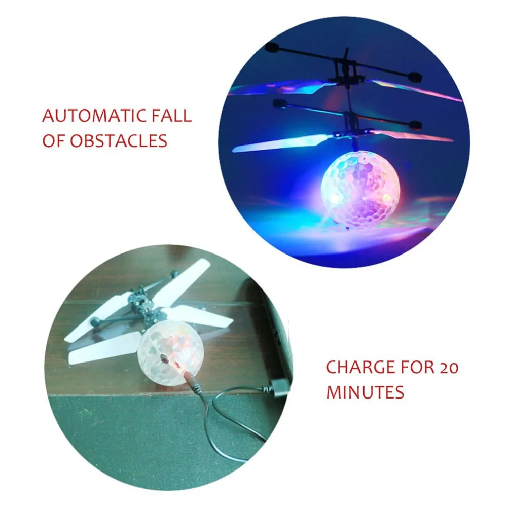 RC Toy EpochAir RC Flying Crystal Ball Drone Helicopter Ball Built-in ...