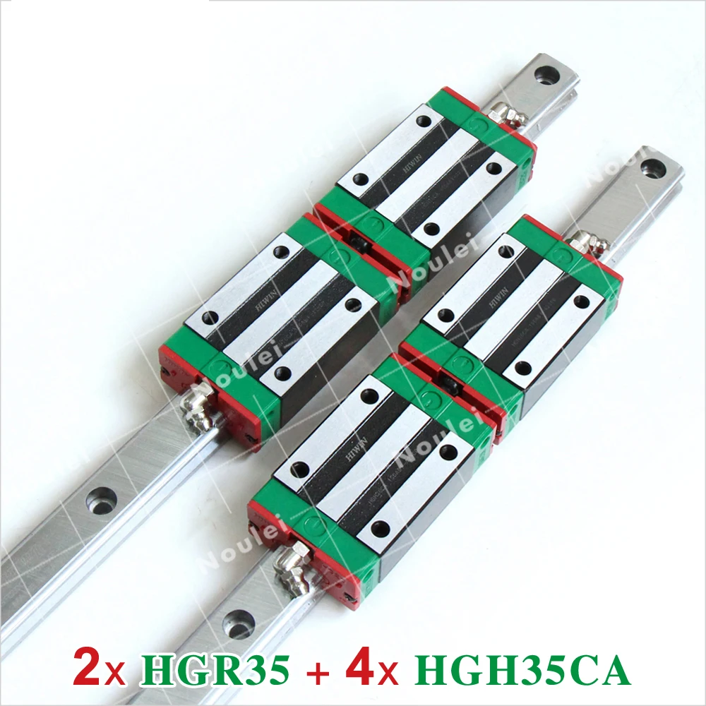 HIWIN 35mm linear guide HGR35 L 1500mm Linear Rail and HGH35CA HGW35CA ...