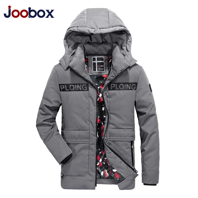 JOOBOX hombre de Marca de Alta Qualidade do Algodão Dos Homens Casacos ...