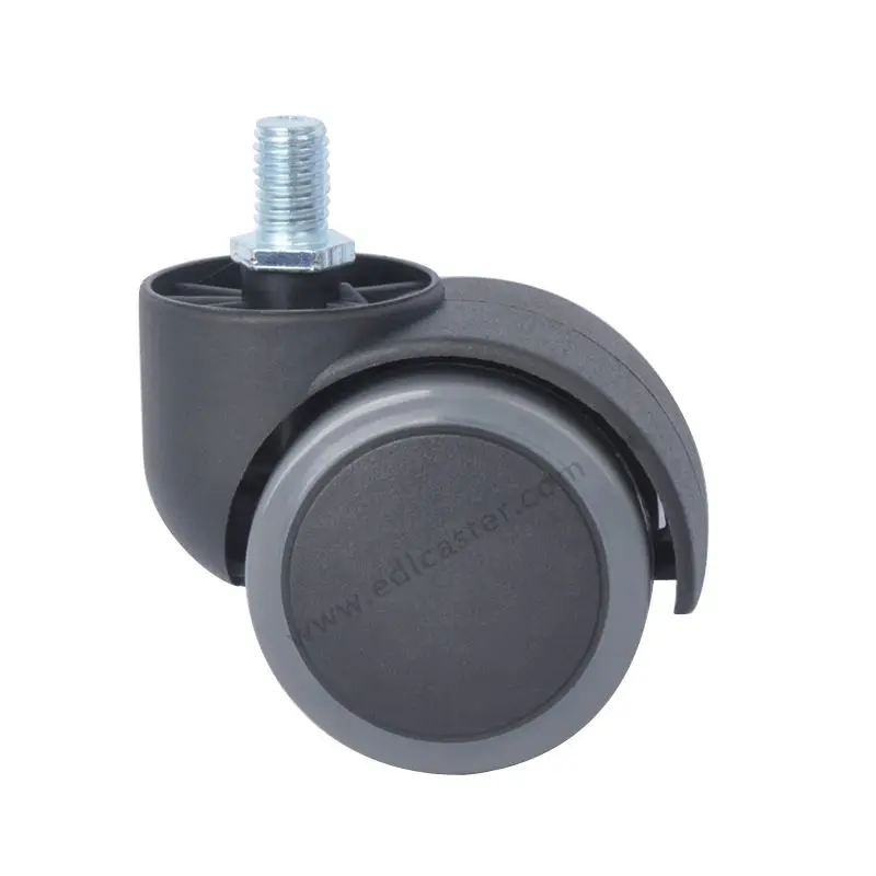 4PCS EDL 50mm Furniture Casters Wheels 30Kg Nylon Polyurethane Wheels ...