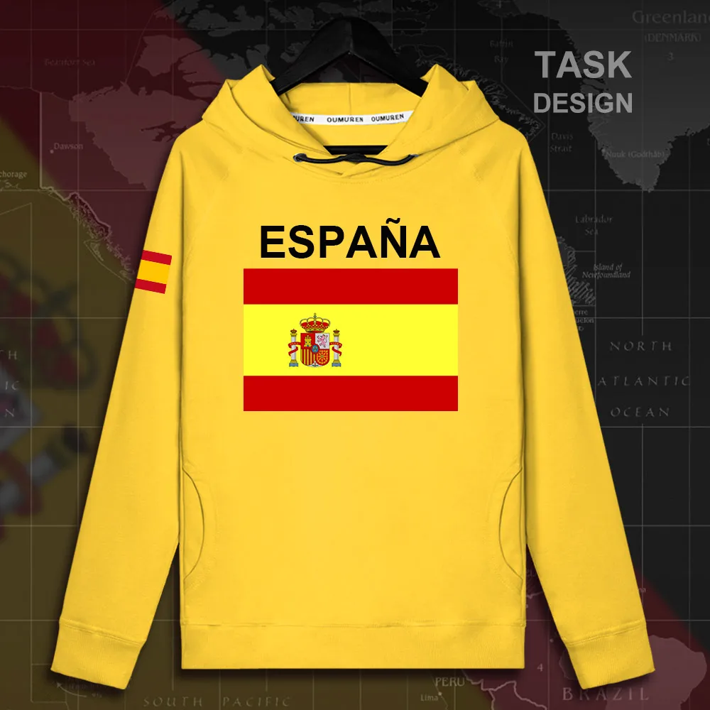 Kingdom Of Spain Espana Esp Spanish Spaniard Mens Hoodie Pullovers ...
