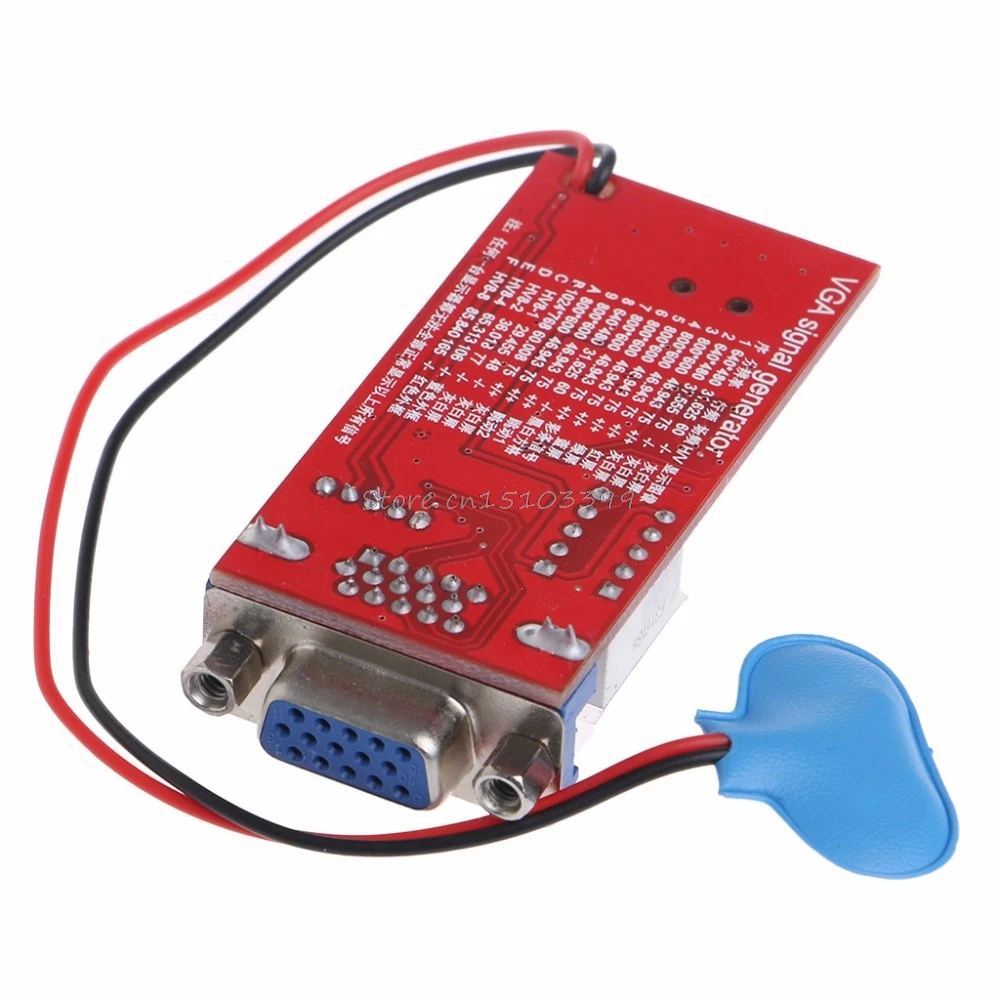 VGA LCD Screen Test Module Color Signal Generator 15 Different Signals ...