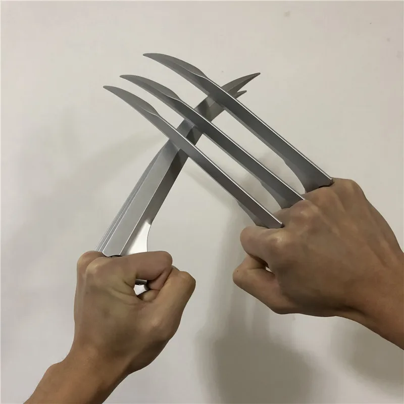 Wolverines Logan Blade Claw 1:1 X-Men Weapons Wolverine Claws Cosplay ...