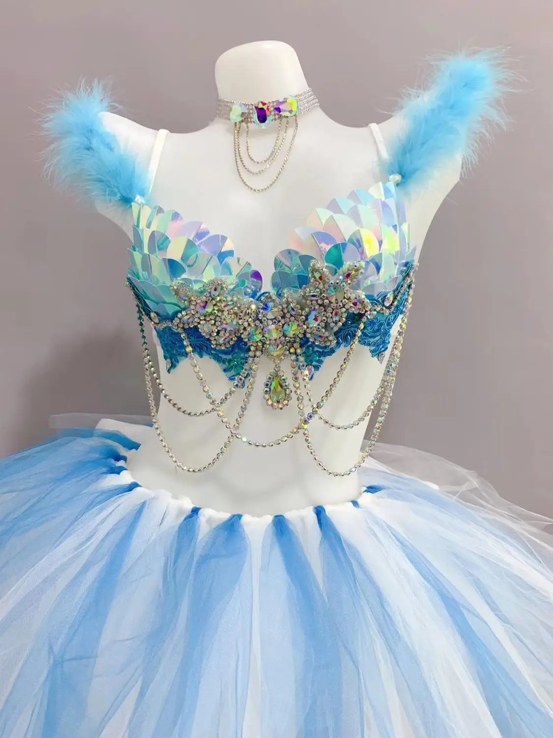 Mermaid Rave Costume