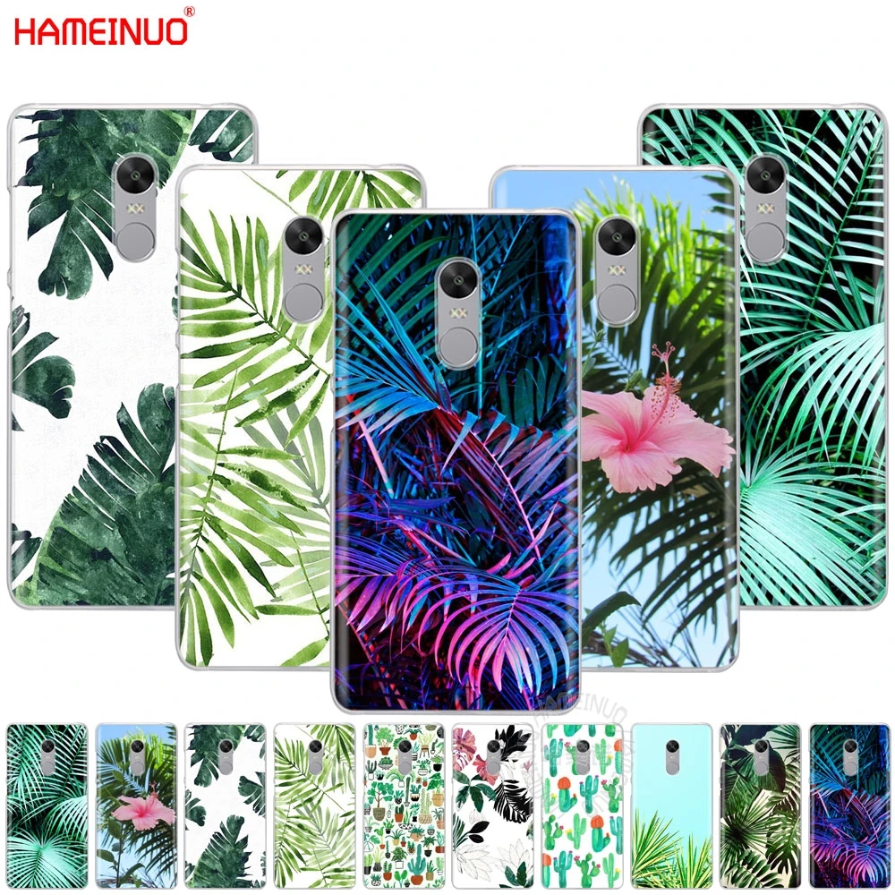 Hameinuo Green Leaves Plants Summer Cover Phone Case For Xiaomi Redmi 5 ...