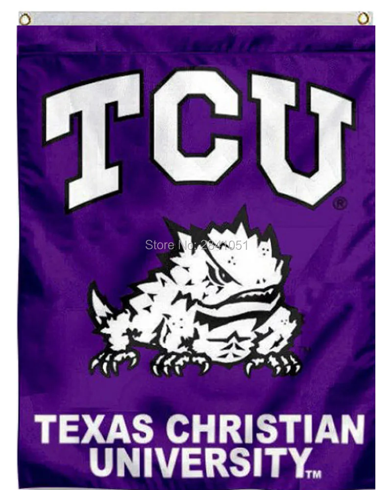 7 Color Texas Christian University TCU American Outdoor Indoor Football ...