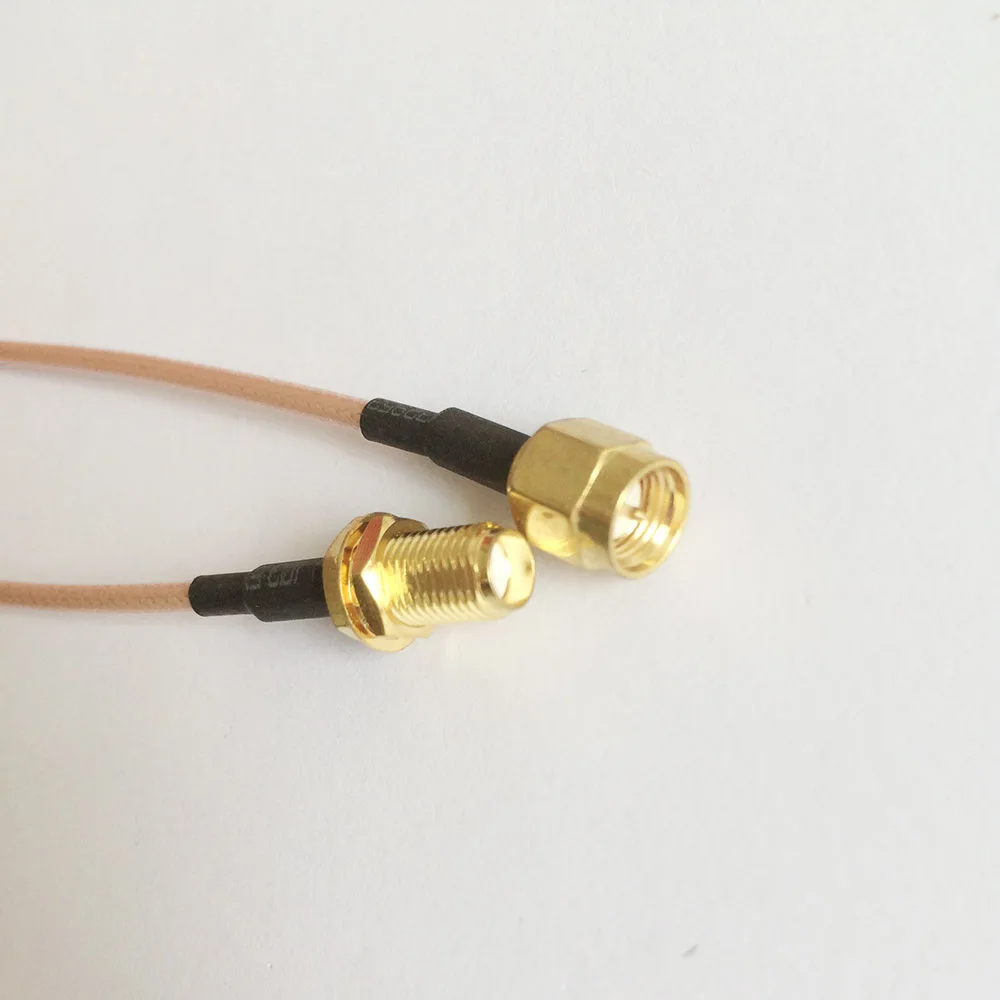 ALLISHOP 15CM WiFi wireless router Antenna extension cable RF feeder ...