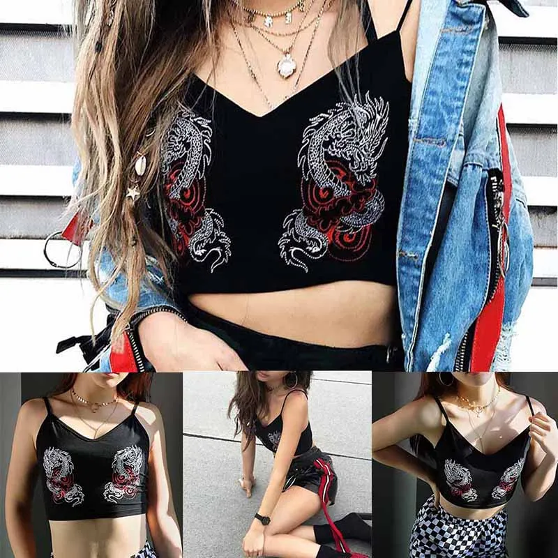 Fashion Women Lace Tank Top Lace Patchwork Satin Top Spaghetti Strap