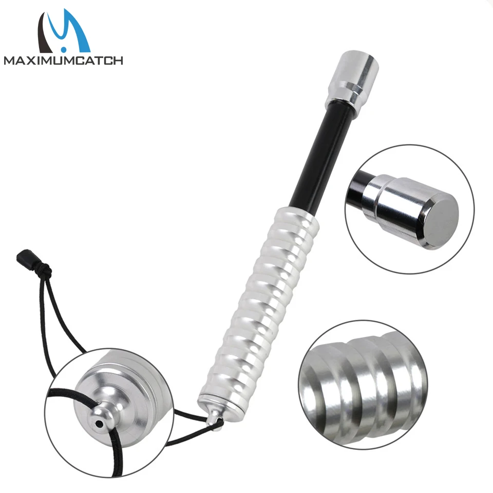 Maximumcatch Deluxe Space Aluminum 14.5/21.5 Mm Potable Tele Fishing ...