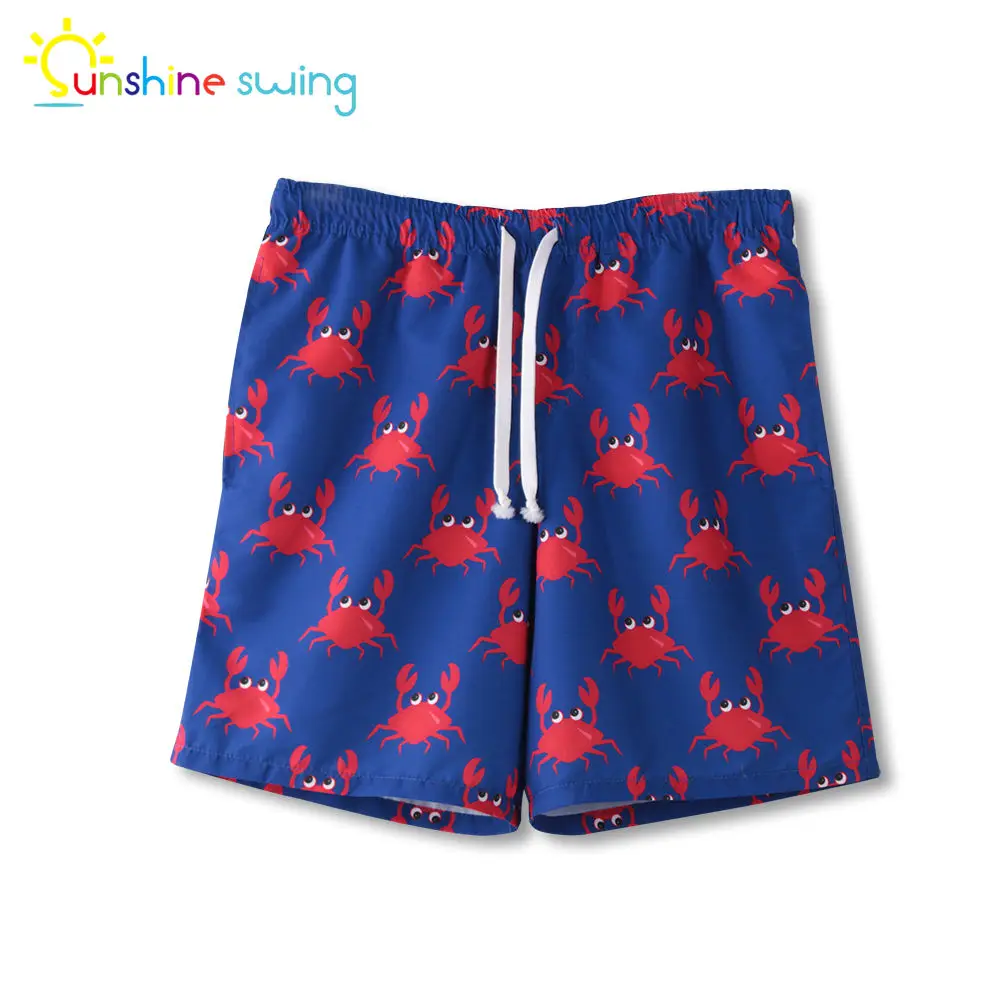 Sunshine Swing Girls Boys Kids Summer Beach Wear Shorts 2018 Children ...
