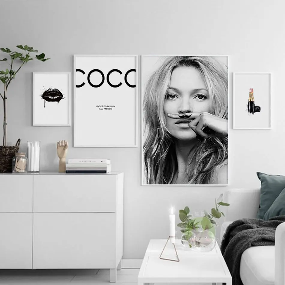 2017 Best Selling Sexy Girl Photo Canvas poster Morden Art Painting ...