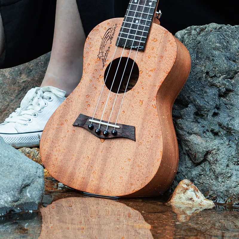 23 inch ukulele mahogany small guitar ukulele ukulele beginner uklele ...
