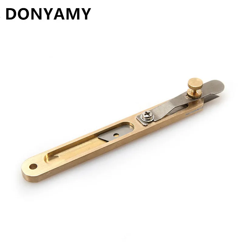DONYAMY Leathercraft Tool Leather Line Strip Knife Trimming Knife ...