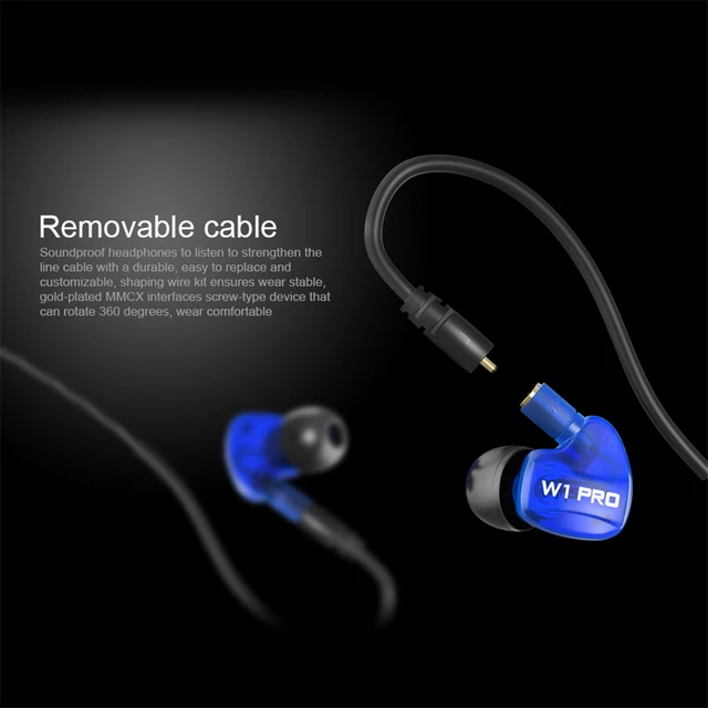 What connector type does the Mee M6 Pro use for its cables? : r/headphones