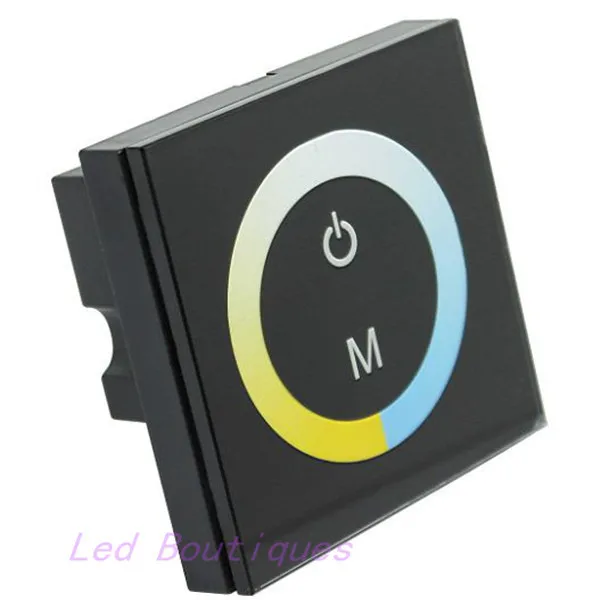 best price 1 pcs DC12 24V 4Ax2Channels Touch Panel Color Temperature ...