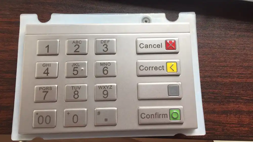 PCI 4.x/PCI4.0 Metal Pinpad for Wincor Nixdof EPP V6/EPP J6 for ATM ...