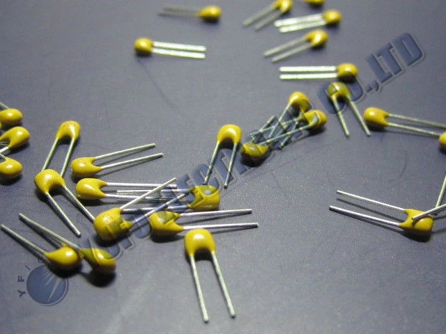 50PCS 2.54mm Monolithic Multilayer Ceramic Capacitor 101/102/103/104 ...