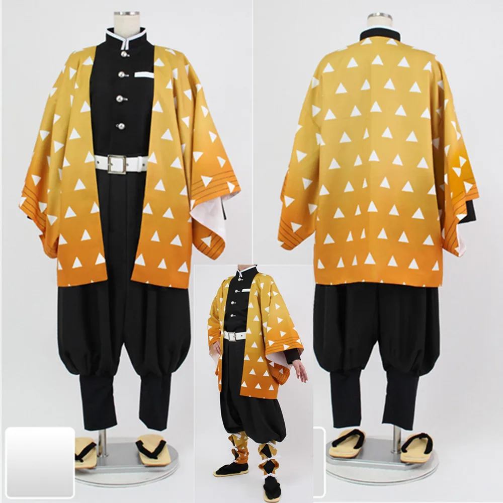 Demon Slayer:Kimetsu No Yaiba Agatsuma Zenitsu, Kimono, uniformes ...