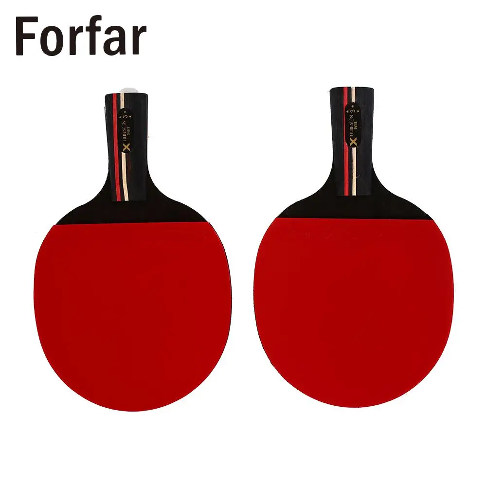 2pcs/Set Ping Pong Bat Racquet Table Tennis Bat Professional Paddler ...