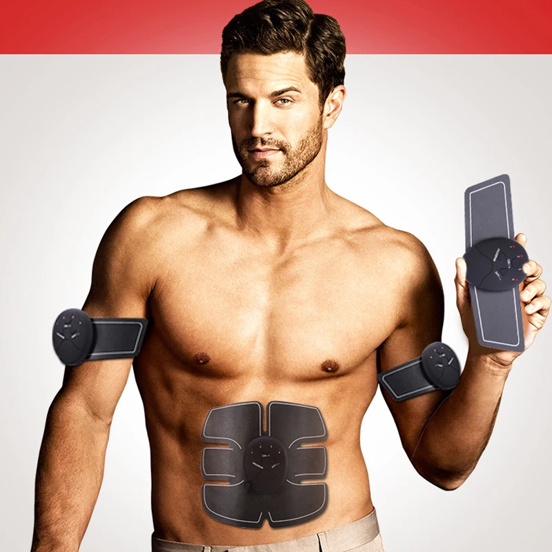 Smart Electric Pulse Treatment Fitness Massager Abdominal Muscle ...