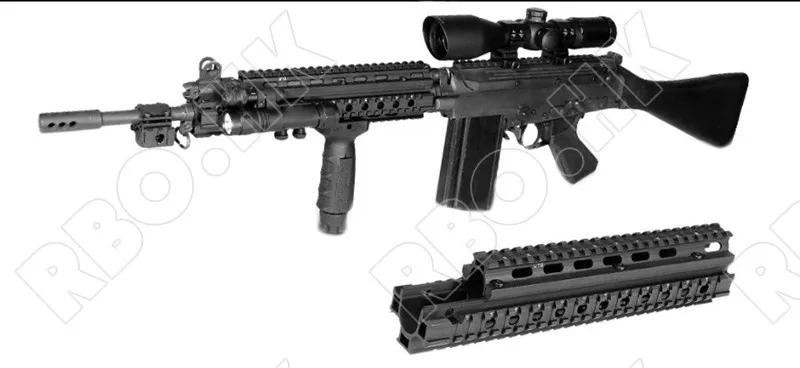 Tactical Fn Fal Picatinny Rail Handguard Quad Rail Mounting System ...