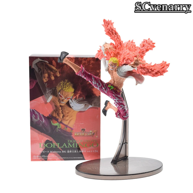 One Piece Figure Donquixote Doflamingo Luffy Dxf Pvc Action Figure Anime Toy Collection Model