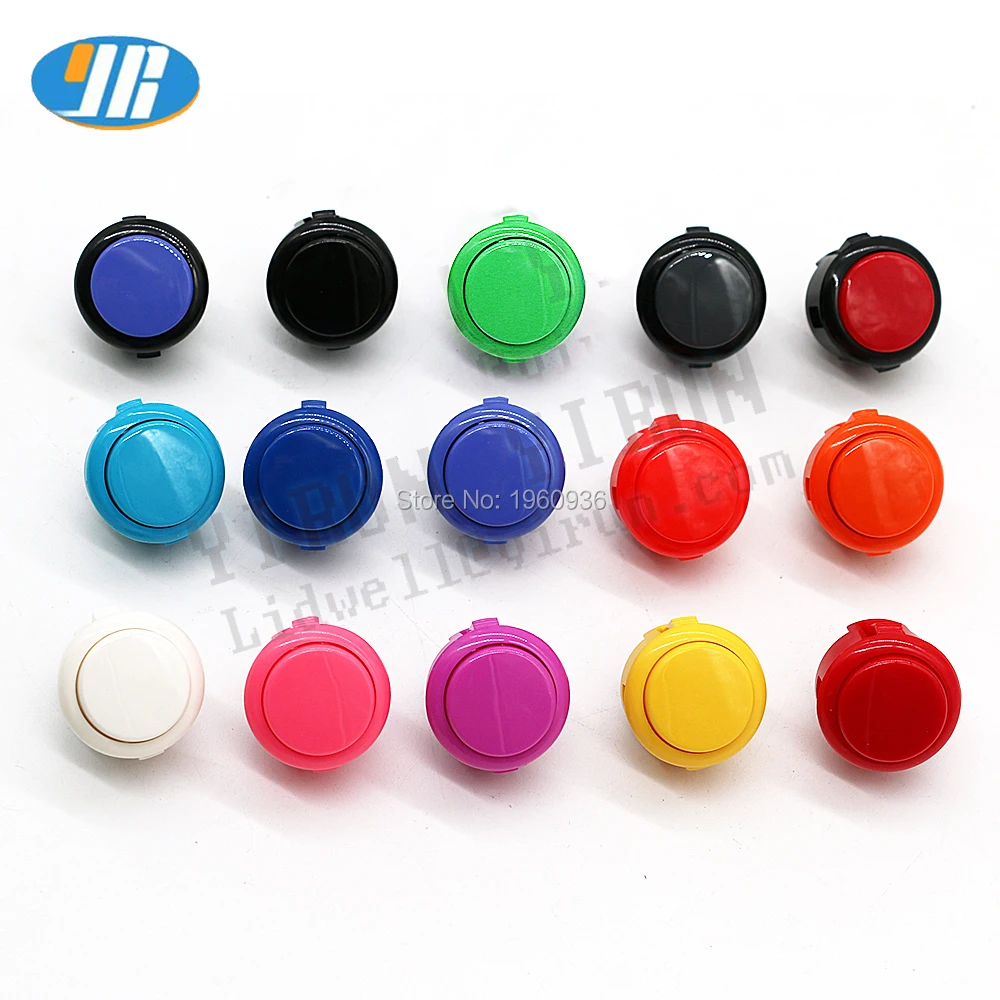 Original-Japan-SANWA-OBSF-30-Round-Push-Button-Microswitches-30mm ...