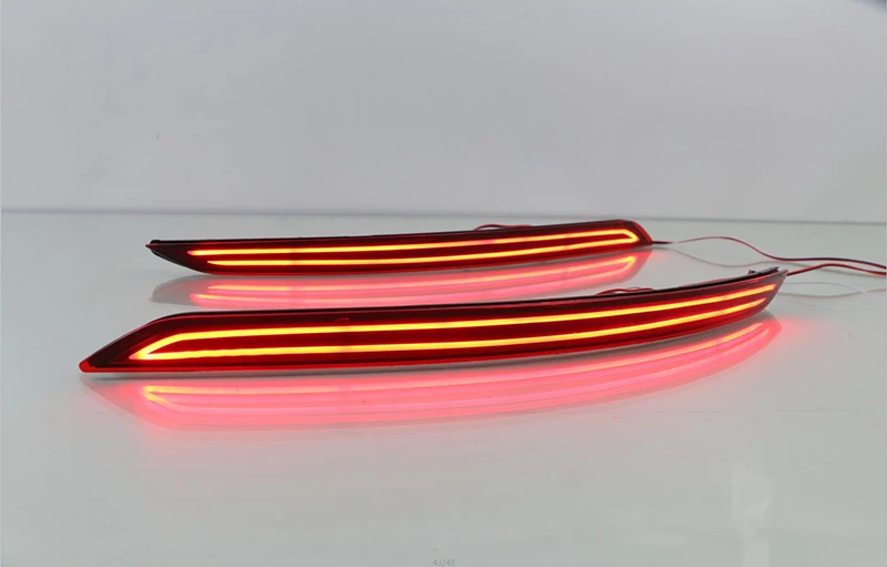 Car Flashing 2Pcs LED rear lights For Hyundai Elantra 2016 2017 Car ...