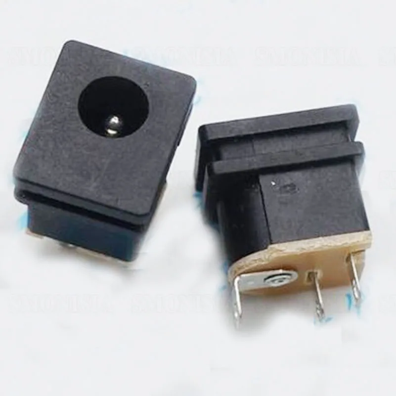 DC015 DC Power Socket Panel Mount 5.5*2.1mm Square Power Connector|dc ...
