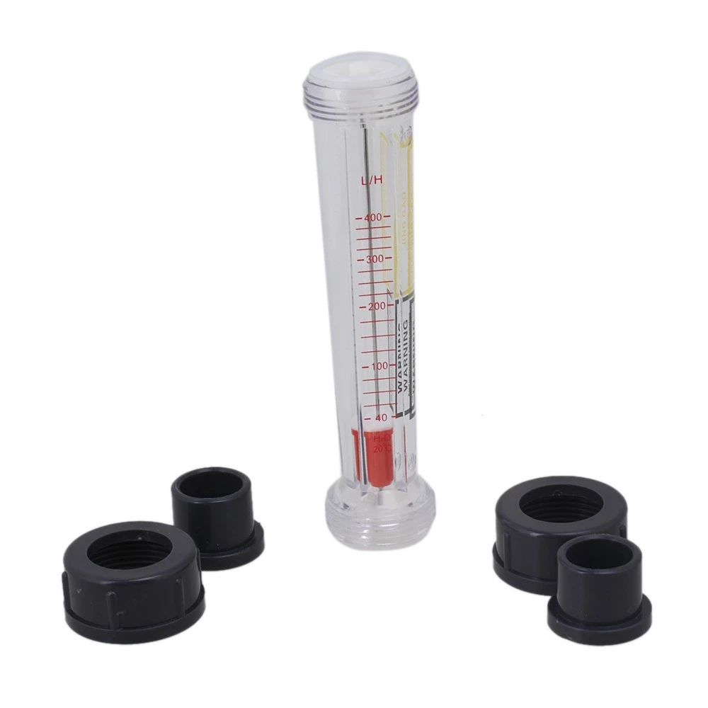 Gray Plastic Connector Water Flow Measuring Flow Meter 40-400l/h - Flow ...